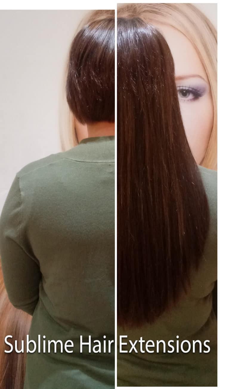 Extensions sur cheveux courts - Sublime Hair Extensions